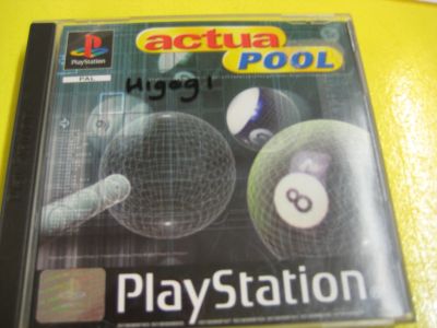 h19091 Playstation spel actua pool